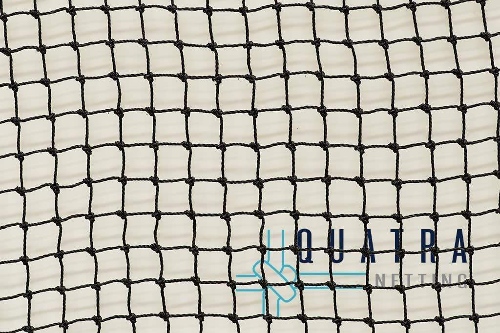 30m x 10m: 20mm SQ 18 Ply / 1.7mm Barrier Netting – Quatra Sports