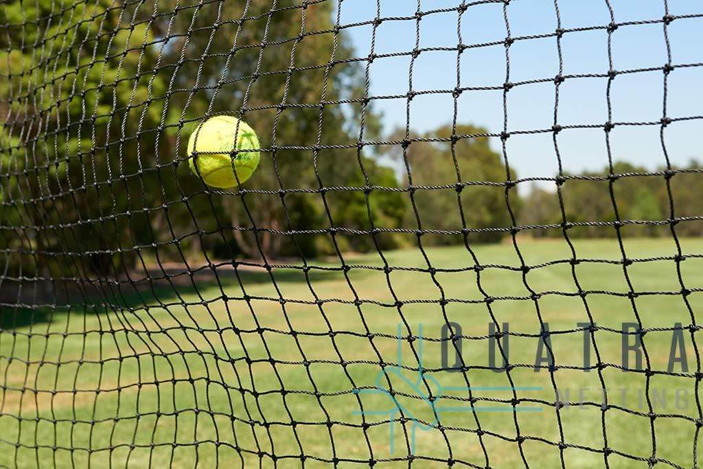 Pre-Made Sports Net with Webbing & Eyelets (Multiple Sizes) – Quatra Sports